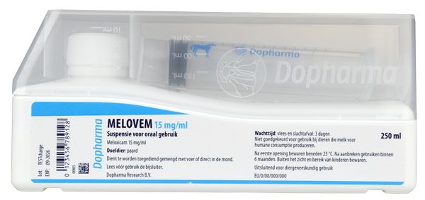 Persbericht | Introductie Melovem® 15 mg/ml - Dopharma